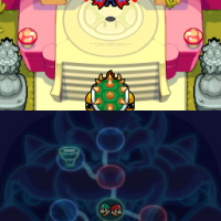 Krankfried und Finster-Bowser - Mario & Luigi: Abenteuer Bowser ...